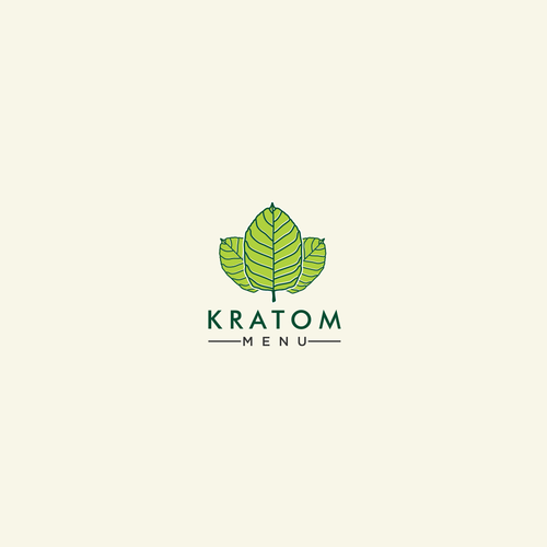 Kratom (Medicinal Plant) Distributor "kratom.menu" | Logo & business ...