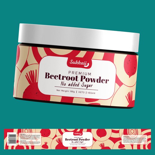 Designs | Design bold, bright, colorful superfood label | Product label ...