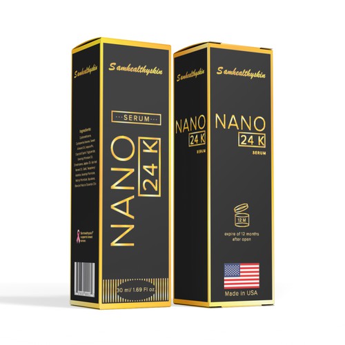 Nano Gold | Product packaging contest