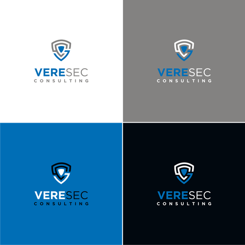 I want a clean/simple strong logo for my independent cyber security ...