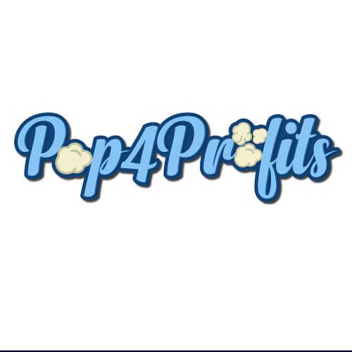 Designs | "Pop4Profits" Logo Design - Clusters Popcorn Fundraising ...