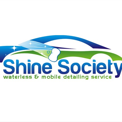 Shine society - waterless car wash | Logo design contest