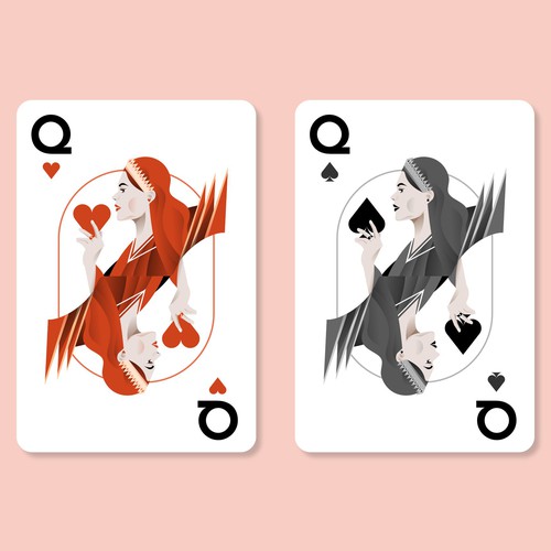 Designs | Original Artistic Poker Card Design | Illustration or ...