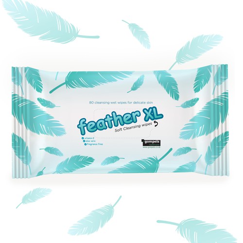 Design packaging for our wet wipes | Product packaging contest