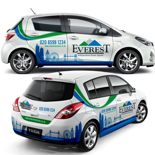 Car Design for an Estate Agent | Car, truck or van wrap contest