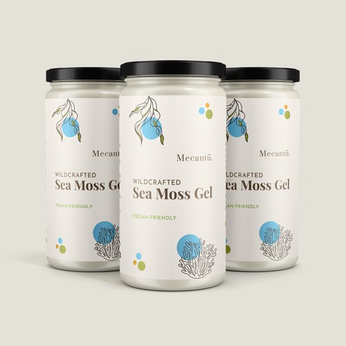 Designs | Elegant design for sea moss gel label | Product label contest