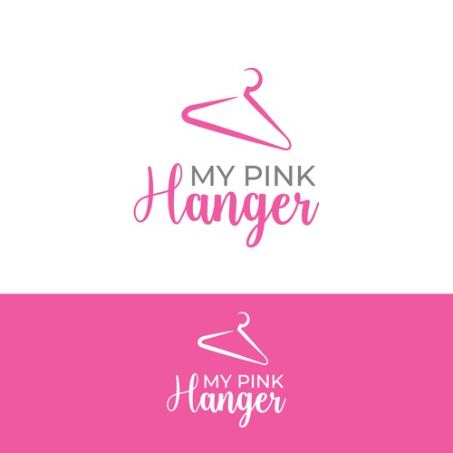 Designs | Stylist in Need of Iconic Pink Hanger Logo | Logo design contest