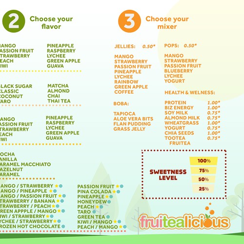 FUN, CREATIVE, MENU DESIGN NEEDED! | Menu contest