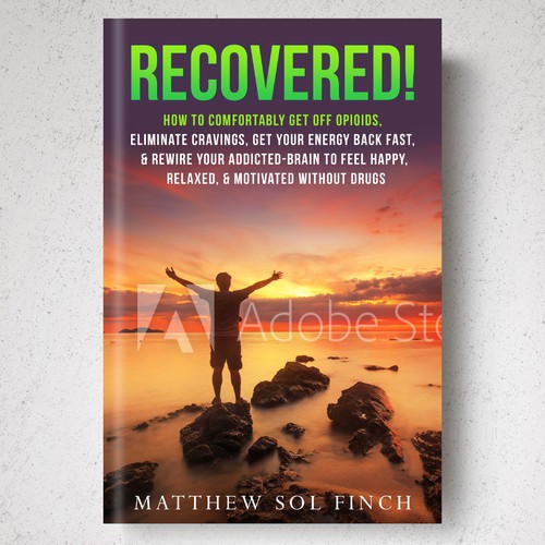 Design a Paperback Book Cover for a Cutting Edge Book on Opiate ...