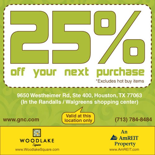 Create an ad for GNC | Postcard, flyer or print contest