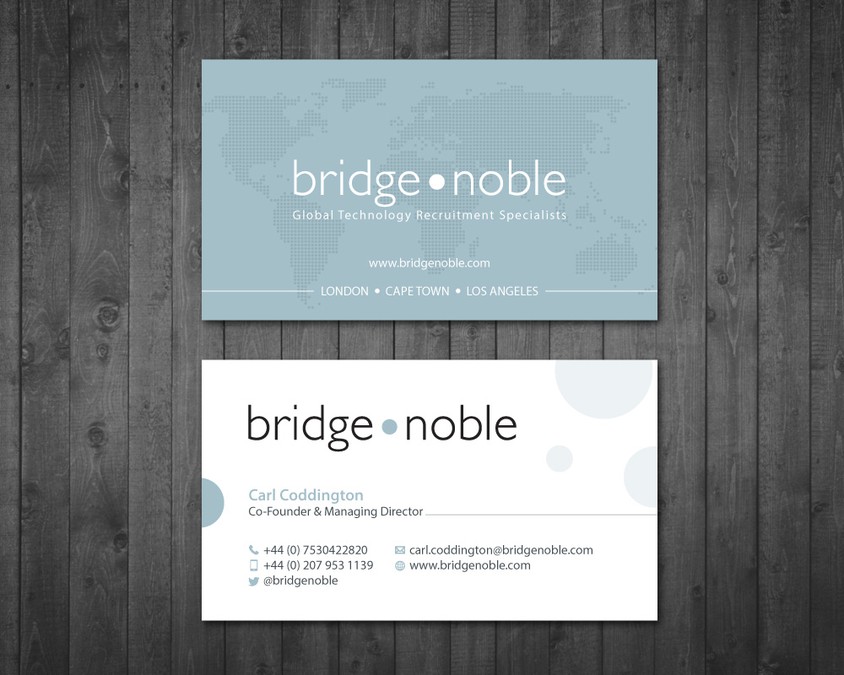 Global Business Card Design | Business card contest