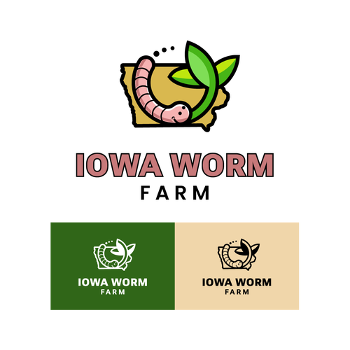 Designs | Logo Contest: Help Build the Brand for Iowa Worm Farm's ...