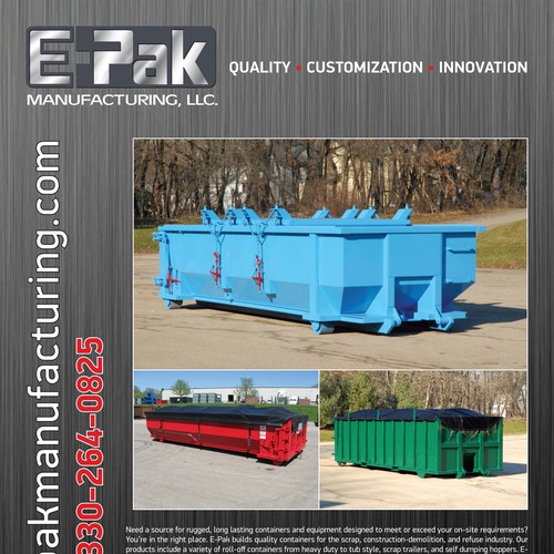 for E-Pak Manufacturing, LLC | Magazine cover contest