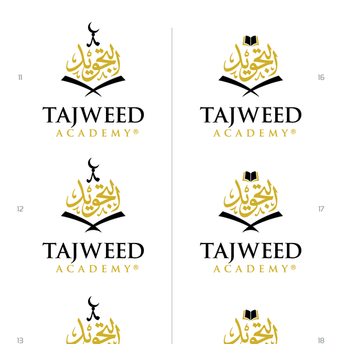 Designs | Logo for Tajweed Academy that specializes in the Qu'ran Al ...