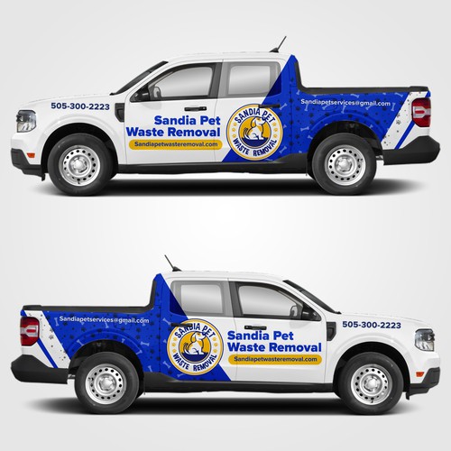Designs | Half Wrap for business fleet vehicles | Car, truck or van ...