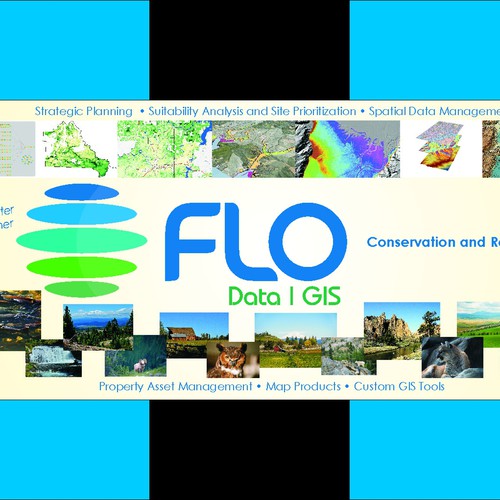 Create an Exhibitor Banner for FLO Data | GIS!! | Signage contest