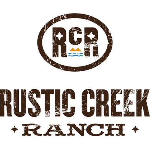 Logo for “Rustic Creek Ranch” resort in Central Texas | Logo design contest