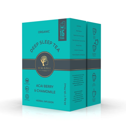 Designs | DEEP SLEEP TEA - REBRAND NEEDED | Product packaging contest