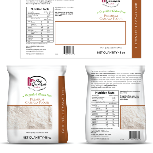 Flour Packaging Design! | Product packaging contest