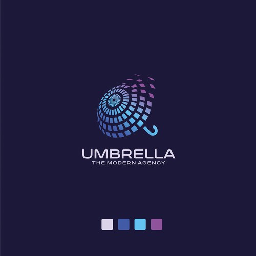 Designs | Umbrella Digital Logo Refresh: Dive into Color and Elevate Our Brand! | Logo design ...