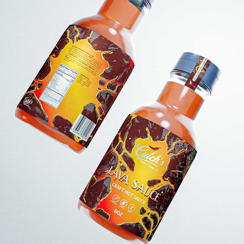 Designs | Feisty Food Co needs art-forward label for Hot Sauce ...