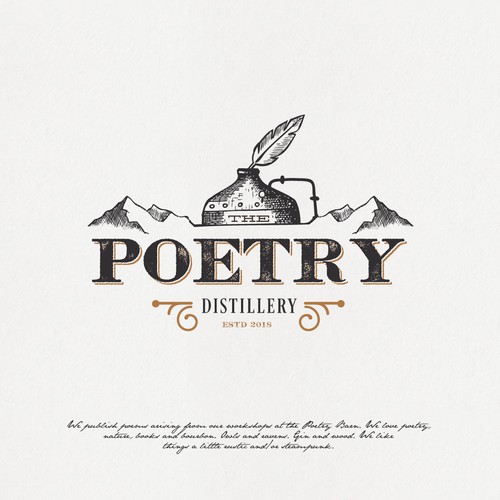 Design a logo for The Poetry Distillery | Logo design contest