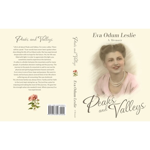 Designs | Peaks and Valleys | Book cover contest
