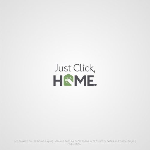 Just Click, HOME | Logo design contest