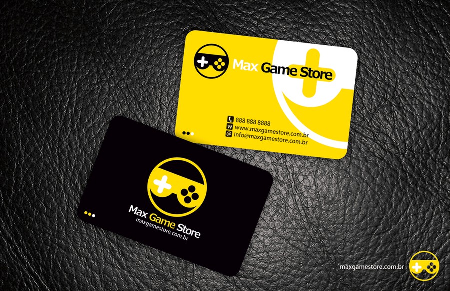 MAX GAME STORE - New logo and business card - Guaranteed money $ | Logo ...