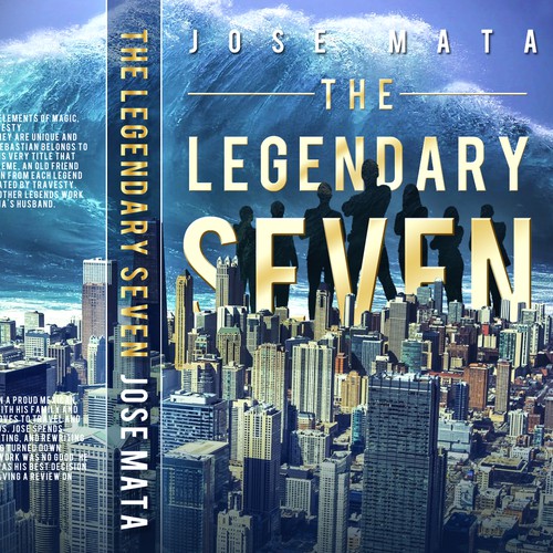 Designs | The Legendary Seven | Book cover contest