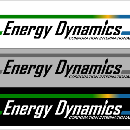 Logo for 'Energy Dynamics Corporation International' | Logo design contest