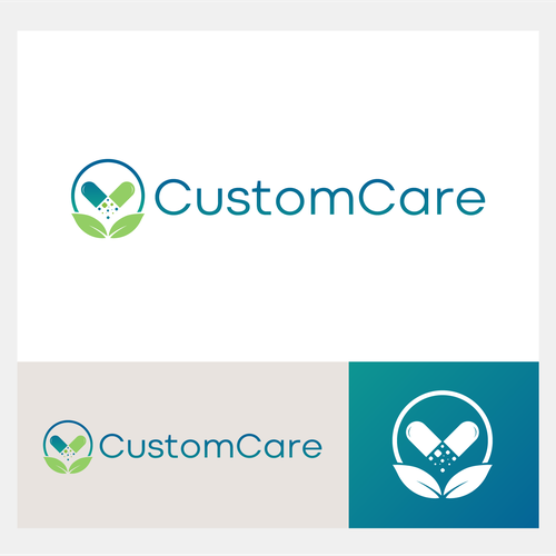 Designs | Custom Care Rx - Pharmacy for life | Logo design contest