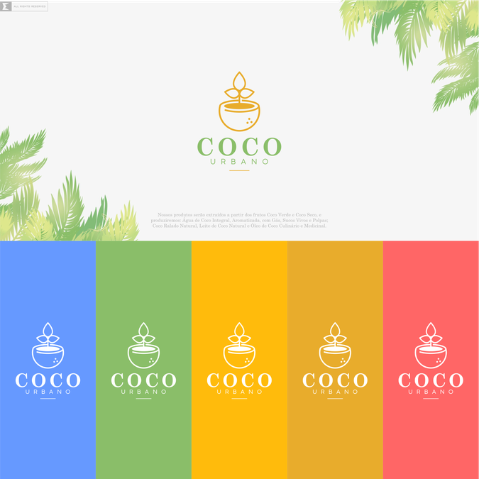 Crie um design de logotipo moderno para Coco Urbano | Logo design contest