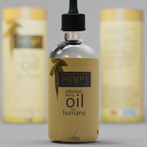 Create an amazing packaging for our hemp oil brand! | Product packaging ...