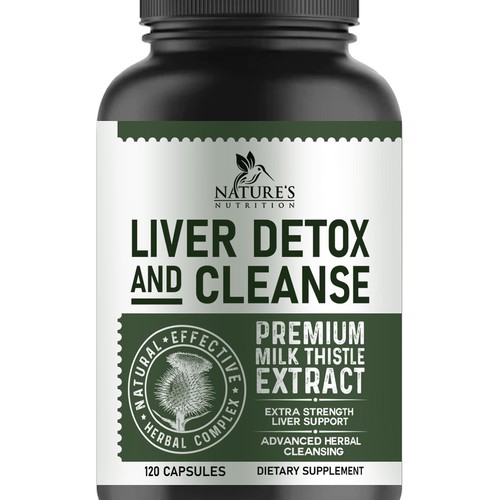 Designs | Natural Liver Detox & Cleanse Design Needed for Nature's ...