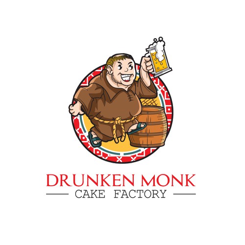 Designs | Create a logo illustration of a drunken monk for the Drunken ...