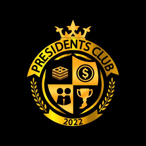 Presidents club logo for elite sales professionals | Logo design ...