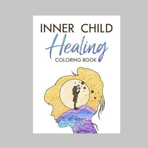 Designs | Cover for INNER CHILD HEALING: COLORING BOOK | Book cover contest
