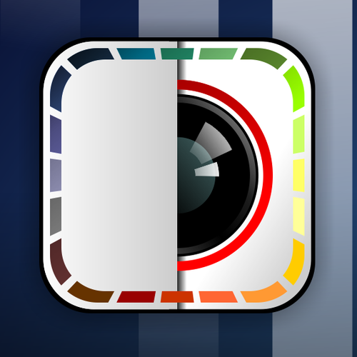 Create an eye-catching and exciting app thumbnail for this Camera App ...