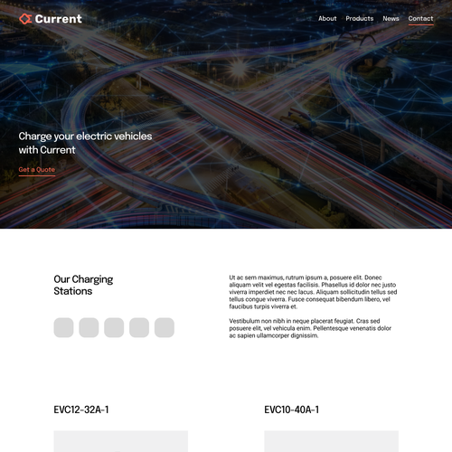 Designs | Exciting Opportunity to design Website for a new EV Charger ...