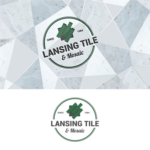 Designs | Lansing Tile & Mosaic Logo Update/Refresh for 40th ...