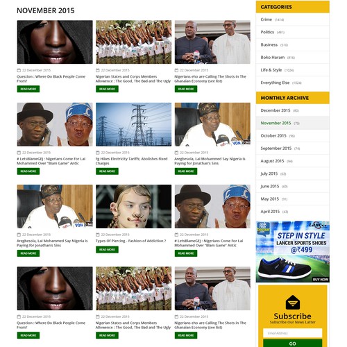 Create an Eye Catching Wordpress Theme Design For a News Blog ...