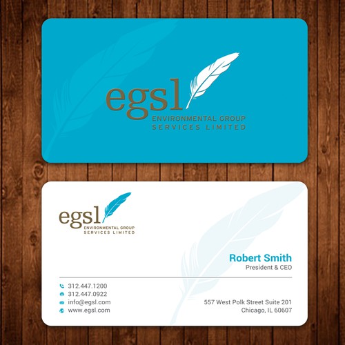 Designs | Environmental Firm Looking for High Impact Business Card ...