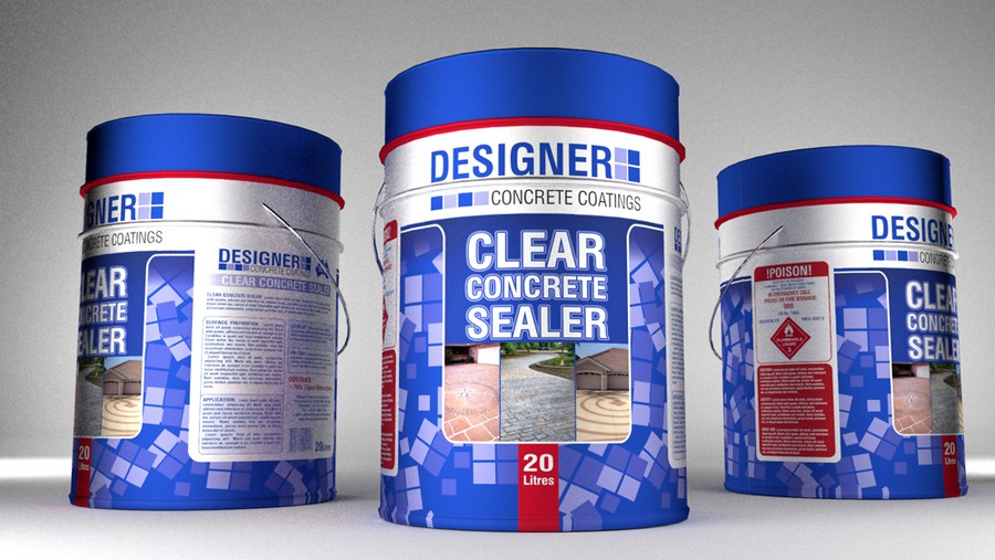 Create the next packaging or label design for Designer Concrete ...