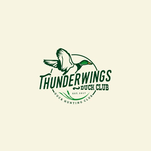Duck Hunting Club Logo Family Hunting Club Logo Design | Waterfowl