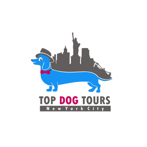 Create a fun cartoony logo/mascot for New York City tour company ...