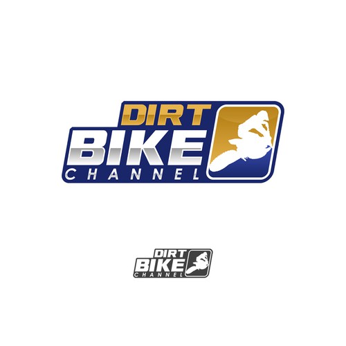 Create a logo for Dirt Bike Channel, one of the fastest growing ...