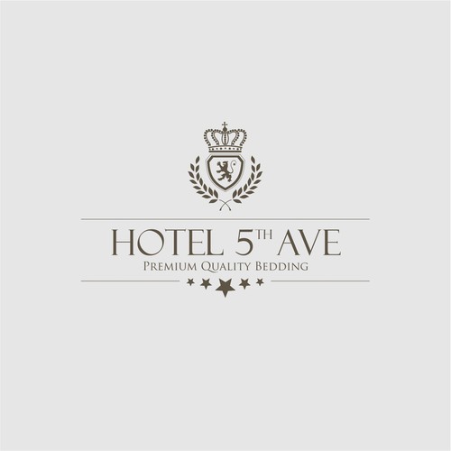Hotel 5th Ave - Premium Quality Bedding - Logo for Company Brand | Logo ...