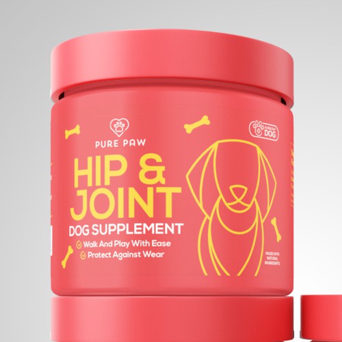 Designs | Packaging design for dog supplement brand | Product label contest