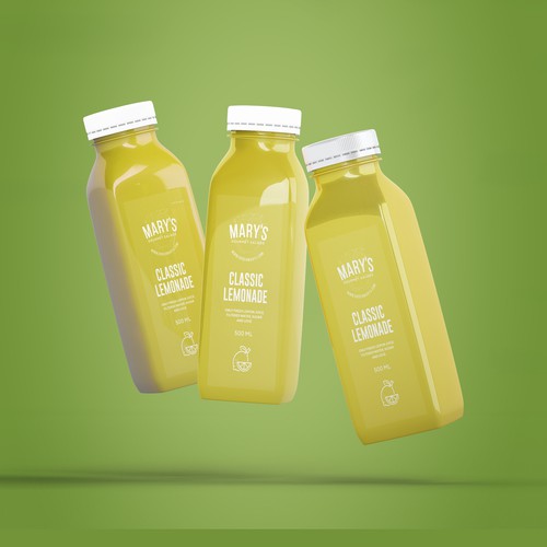 Designs | Design Modern And Homey Classic Lemonade Bottle Label ...